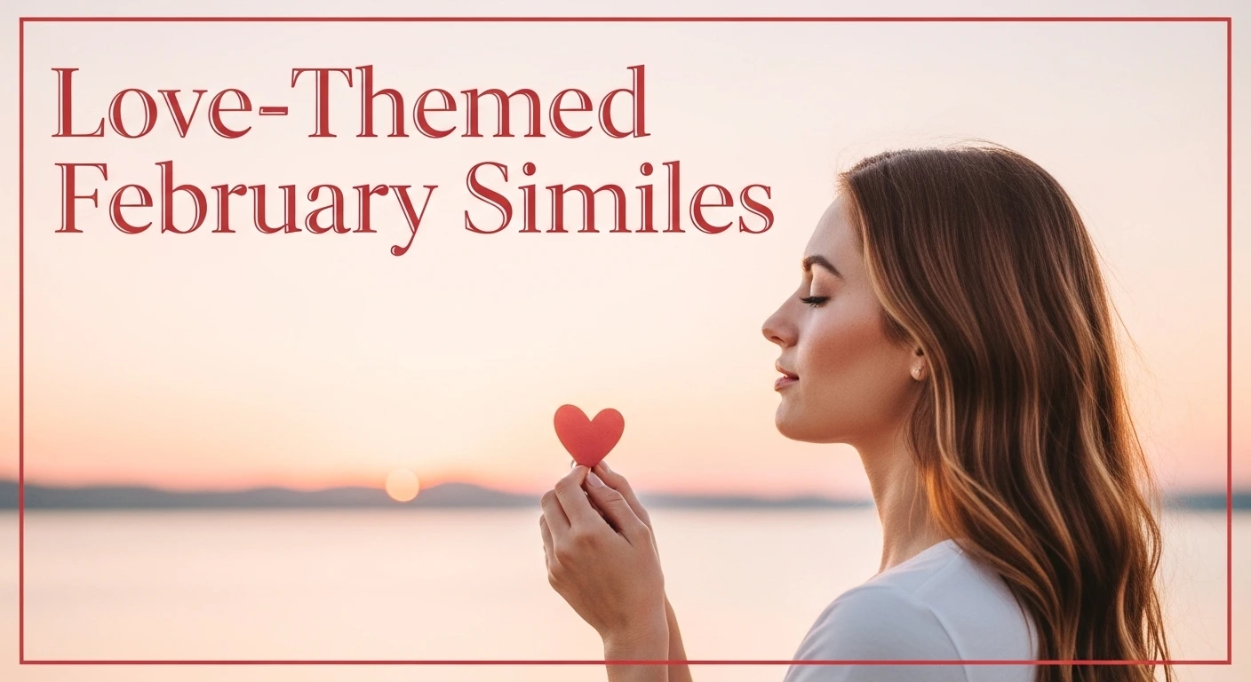 Love-Themed February Similes: Romantic Comparisons to Express Warm ...